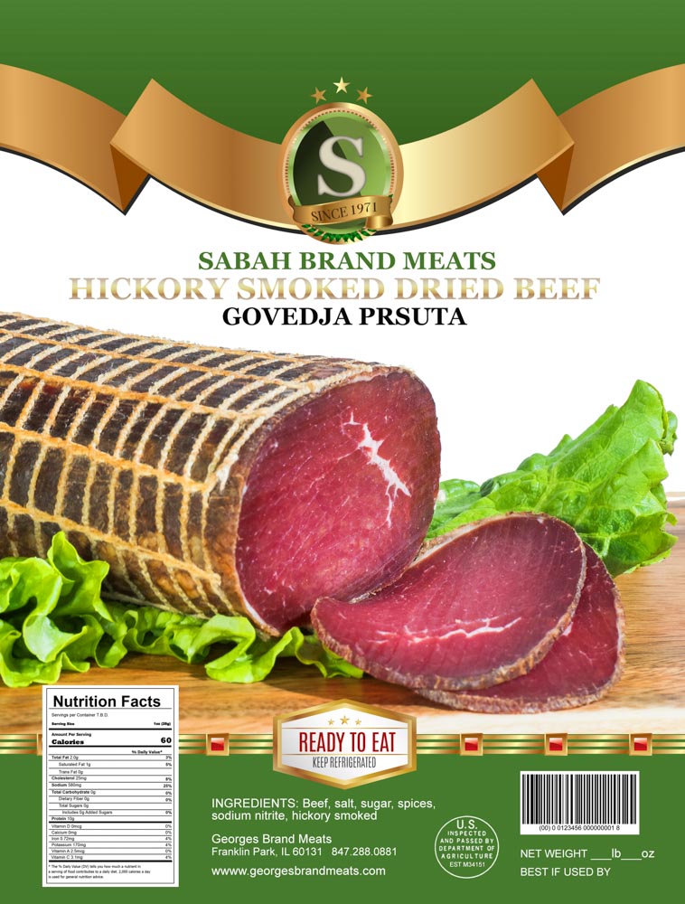 Hickory Smoked Prsuto (Govedja Prsuta) - Smoked Meat Products | George ...